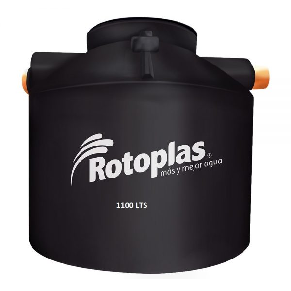 Fosa septica 1,100 lts negra unicapa negra – Tinacos Honduras