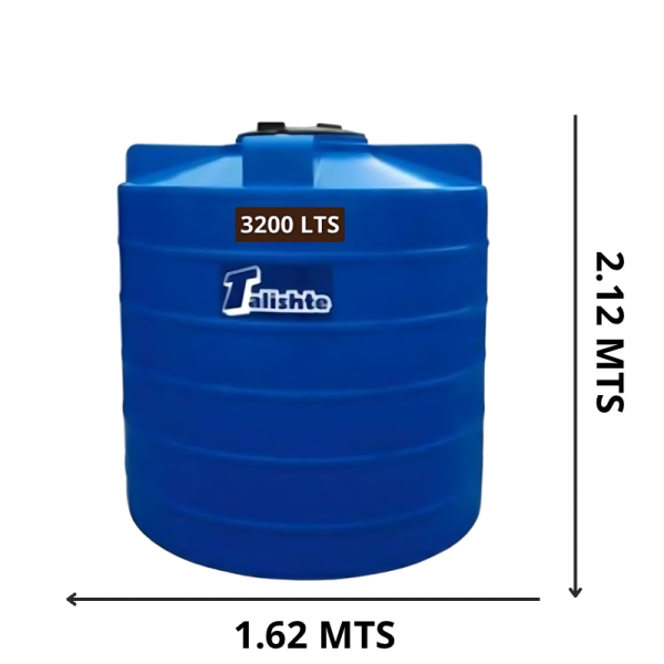 Talishte 3,200 lts azul tricapa – Tinacos Honduras