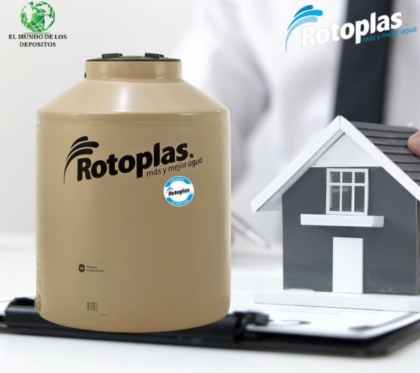 Rotoplas 1100 lts beis tricapa – Tinacos Honduras