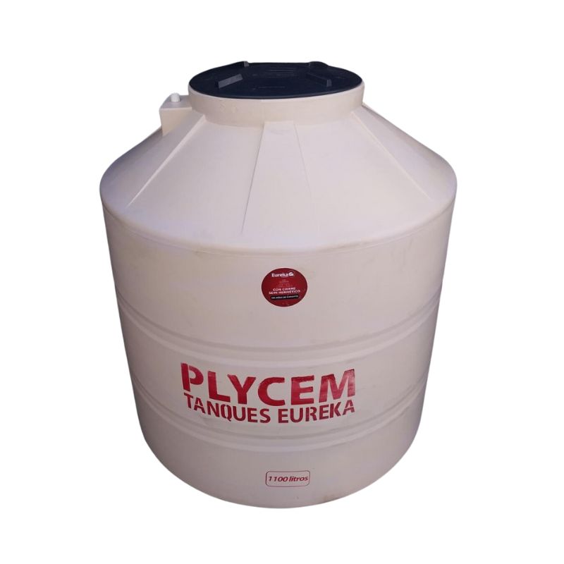 Eureka 1,100 lts beis tricapa – Tinacos Honduras